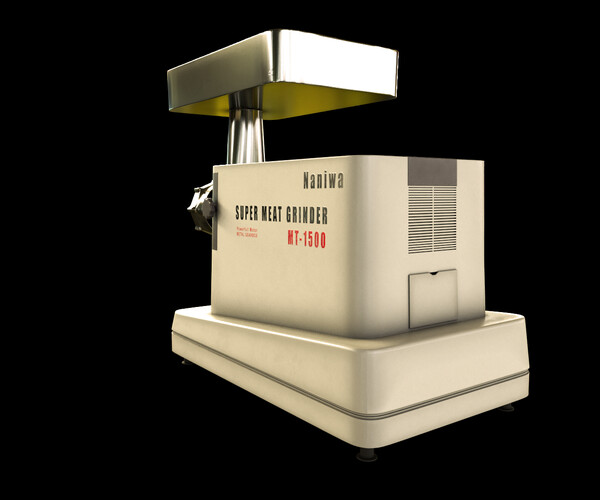 ArtStation - Meat Grinder - Naniwa MT-1500 | Resources