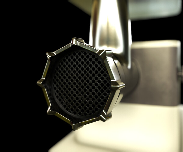 ArtStation - Meat Grinder - Naniwa MT-1500 | Resources