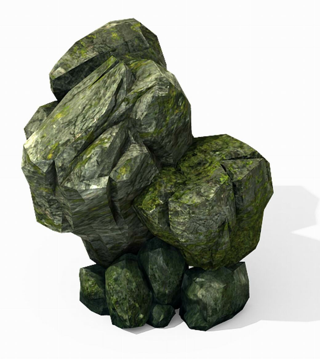 ArtStation - Climbed rattan - stone 02 | Game Assets