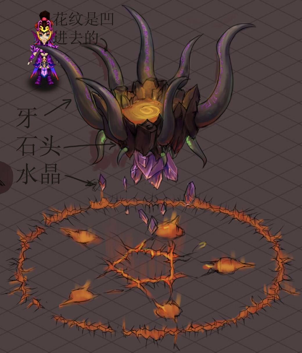 ArtStation - Lava Hell - Magma - Magic Matrix 23 | Game Assets