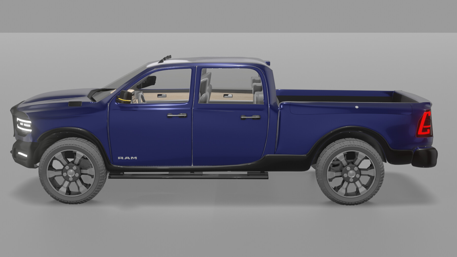 ArtStation - Dodge Ram | Game Assets