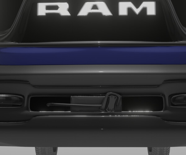 ArtStation - Dodge Ram | Game Assets
