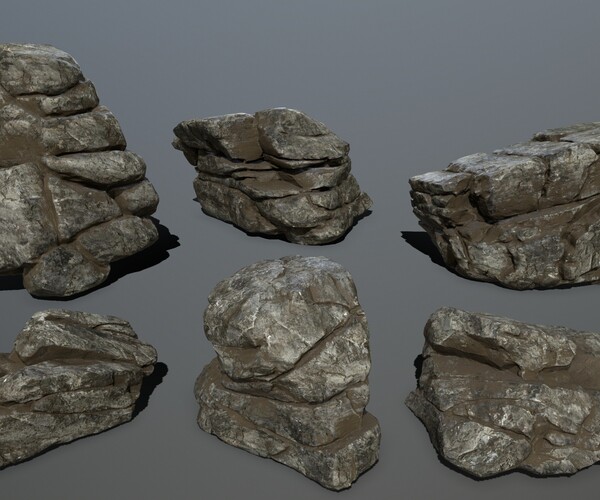 ArtStation - rocks | Game Assets