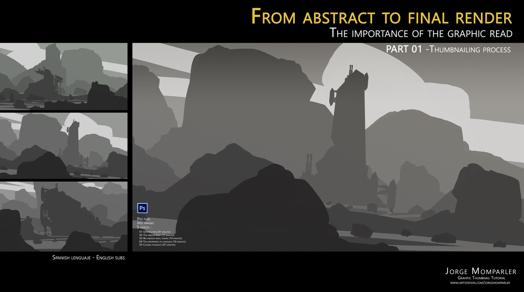 ArtStation - From abstract to final render : the importance of the ...
