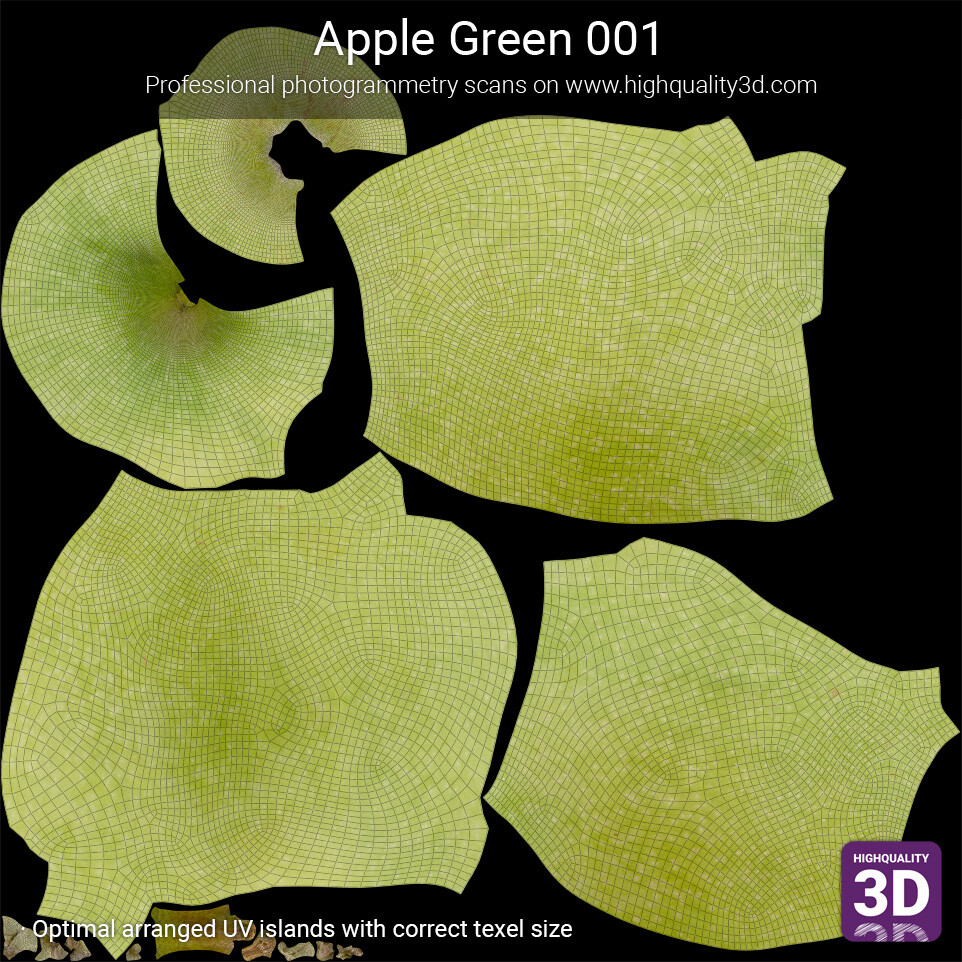 ArtStation - Apple green 001 | Resources
