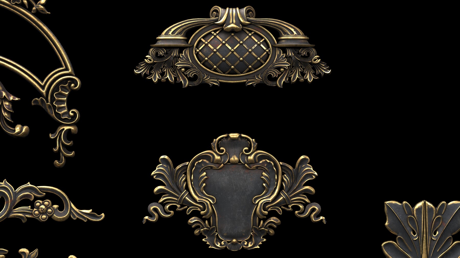 ArtStation - 4K Classical Ornaments | Resources