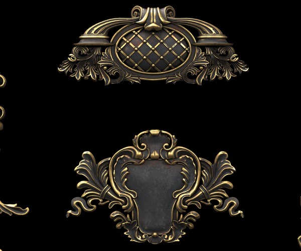 ArtStation - 4K Classical Ornaments | Resources