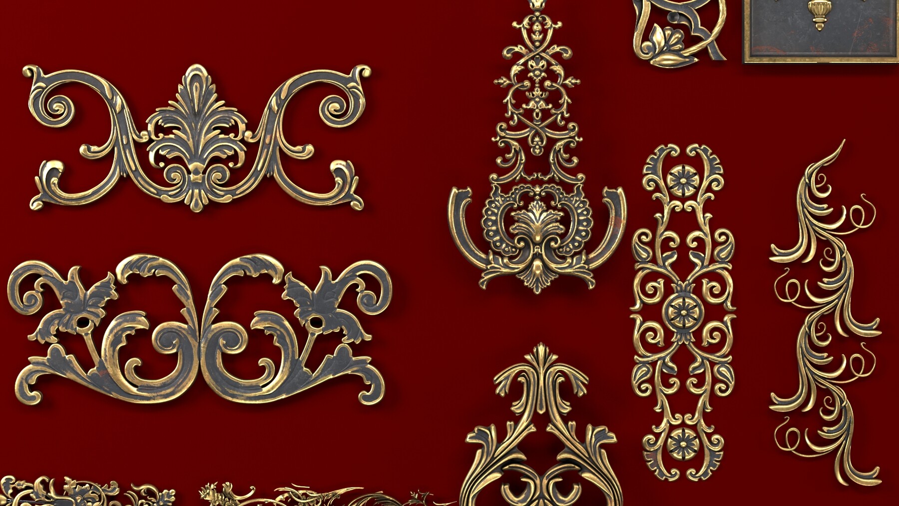 ArtStation - 4k Classical ornaments | Resources