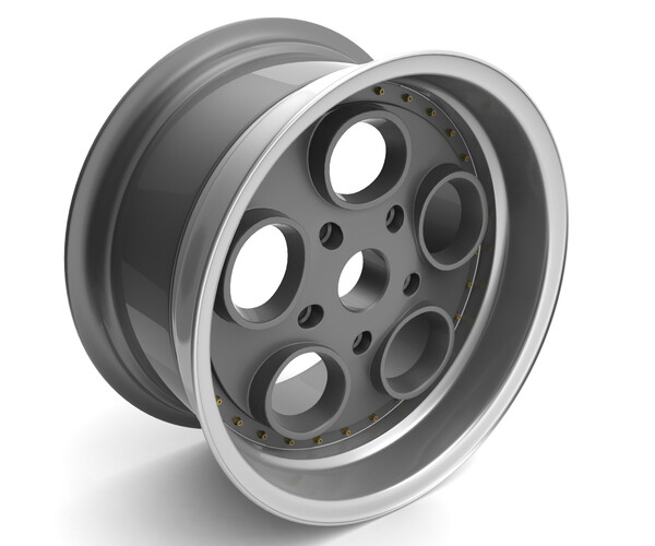 ArtStation - Autostrada Monza Custom wheel 3D model | Game Assets