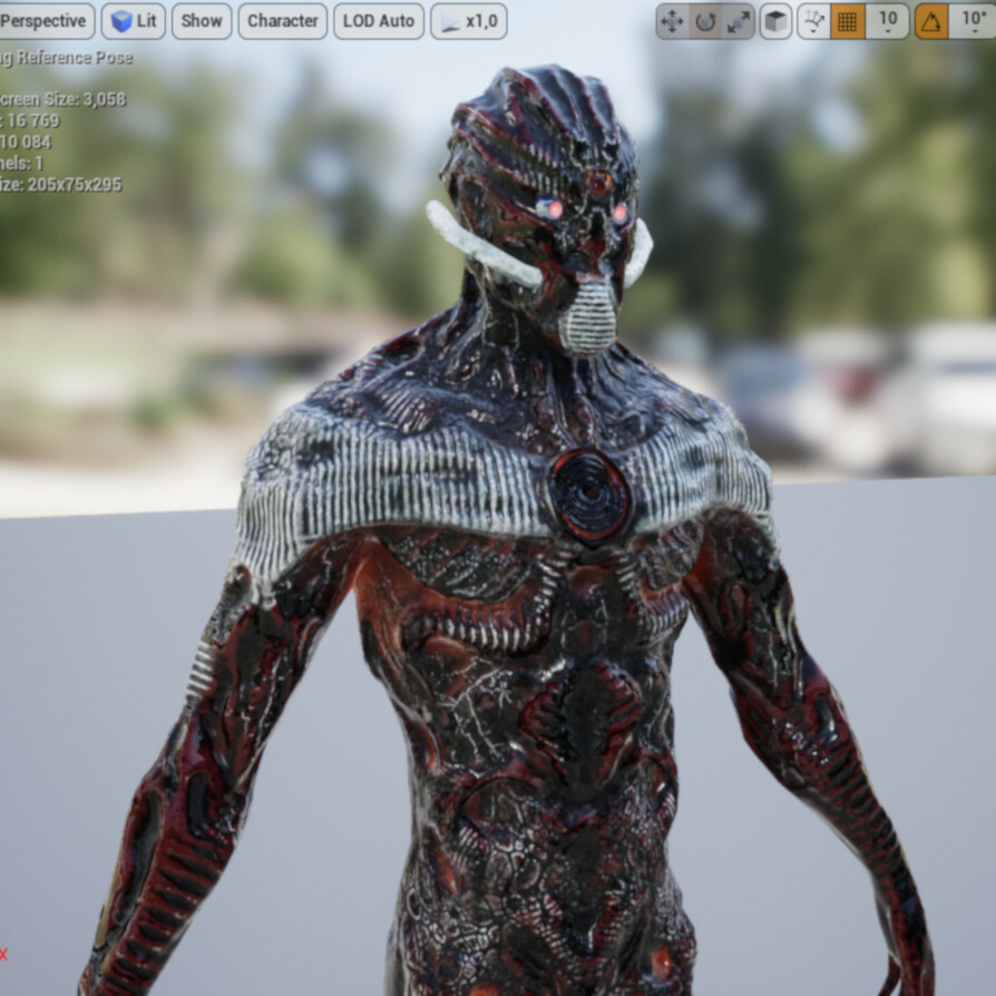 ArtStation - UE4 Cyborg, Alien, Mutant (cyborg Pack) | Game Assets