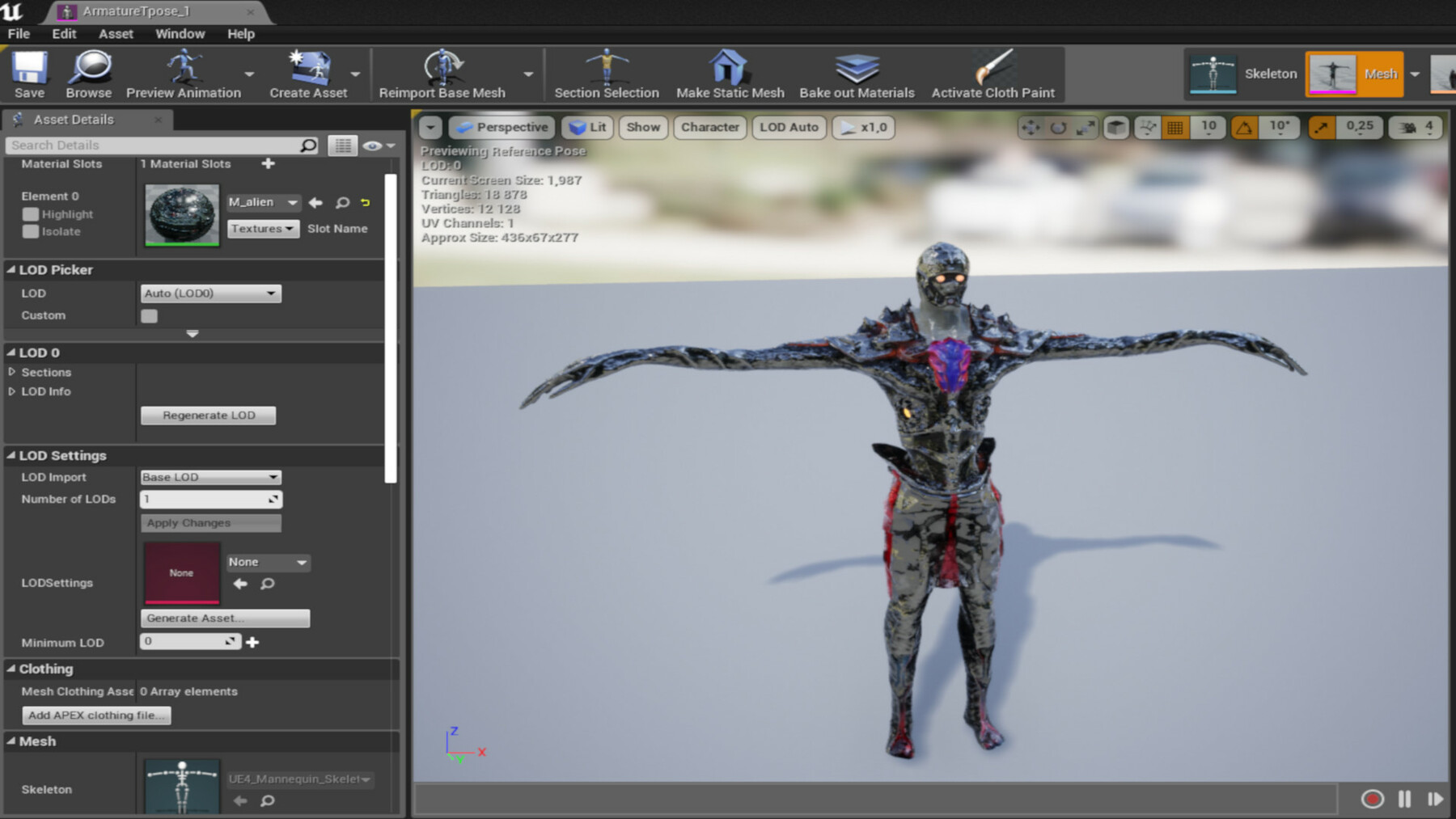 ArtStation - UE4 Cyborg, Alien, Mutant (cyborg Pack) | Game Assets