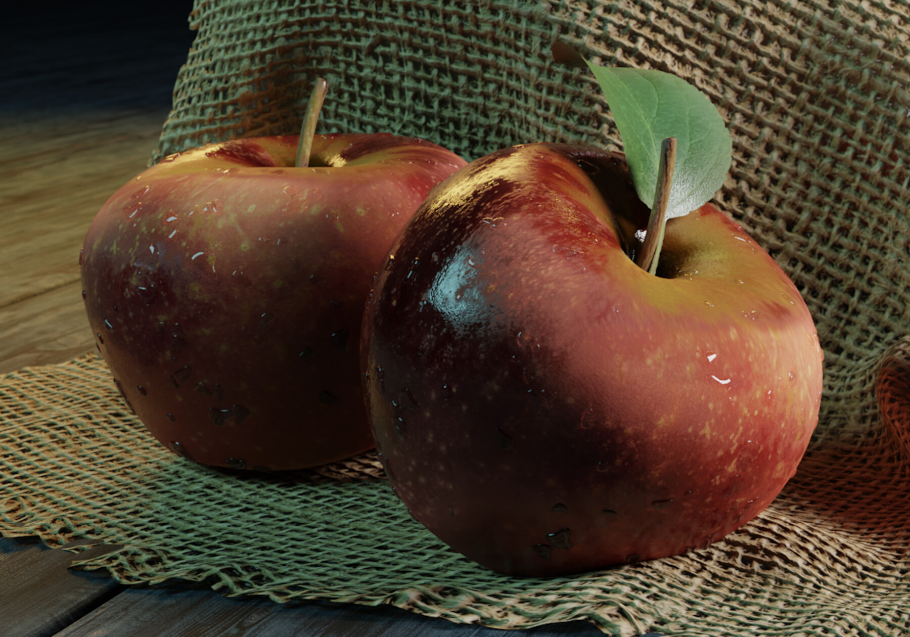 ArtStation - Apple Tray - Wallpaper | Artworks