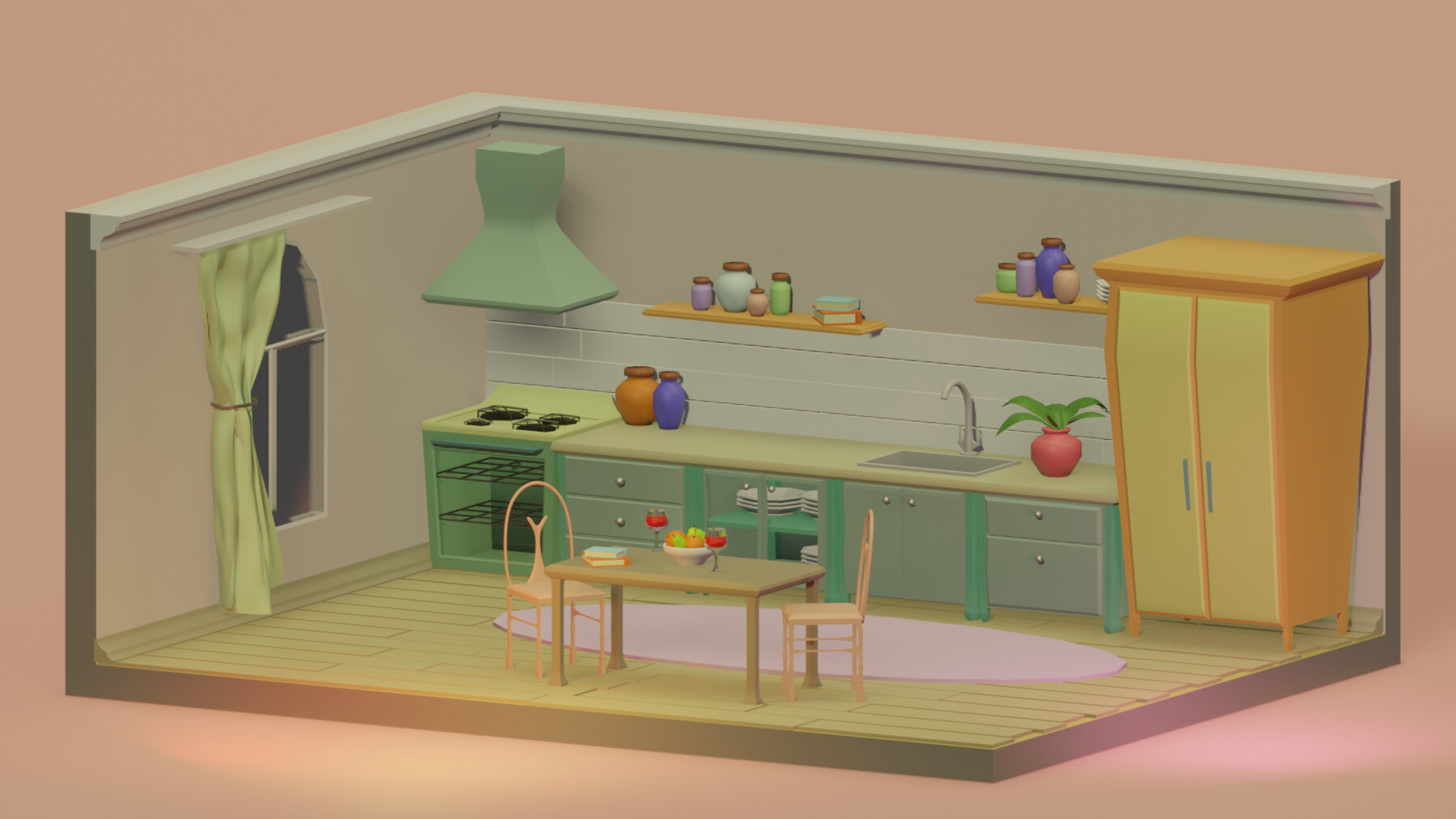 ArtStation - Tiny Kitchen | Game Assets