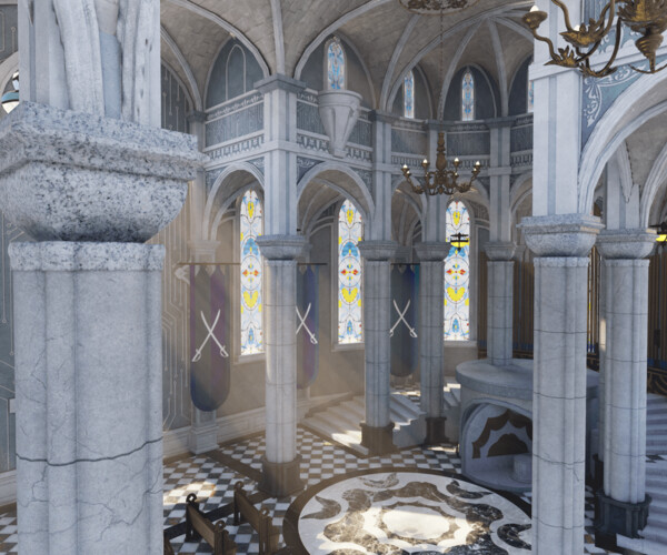 ArtStation - Church | Game Assets
