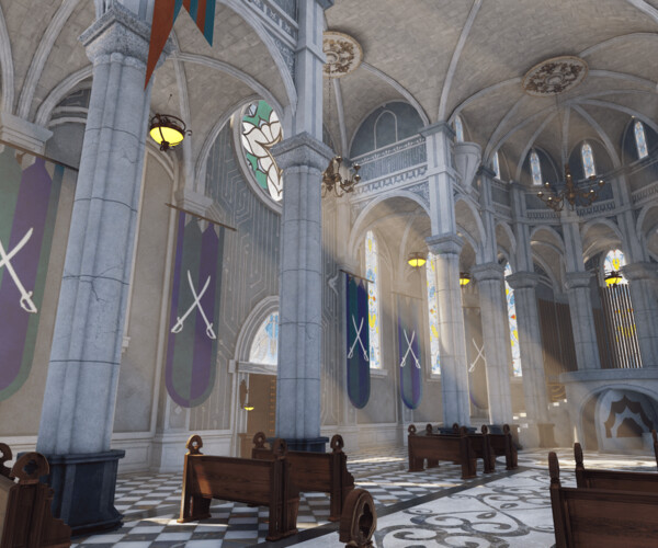 ArtStation - Church | Game Assets