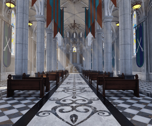 ArtStation - Church | Game Assets