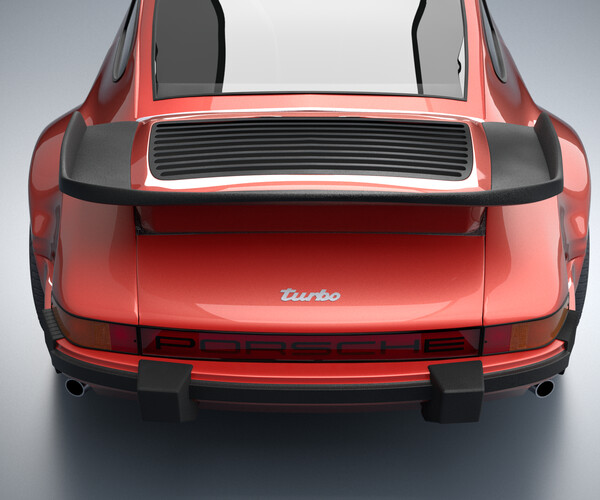 ArtStation - Porsche 911 Turbo (930) (vesion without interiors) | Resources