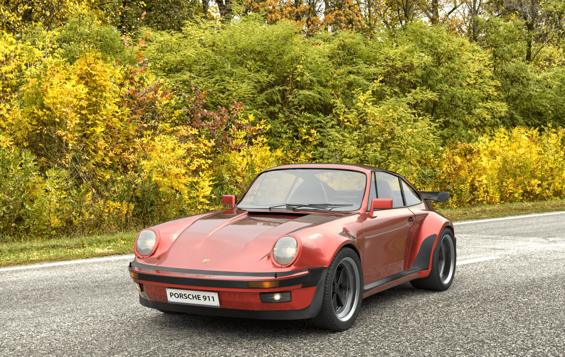 ArtStation - Porsche 911 Turbo (930) (vesion without interiors) | Resources
