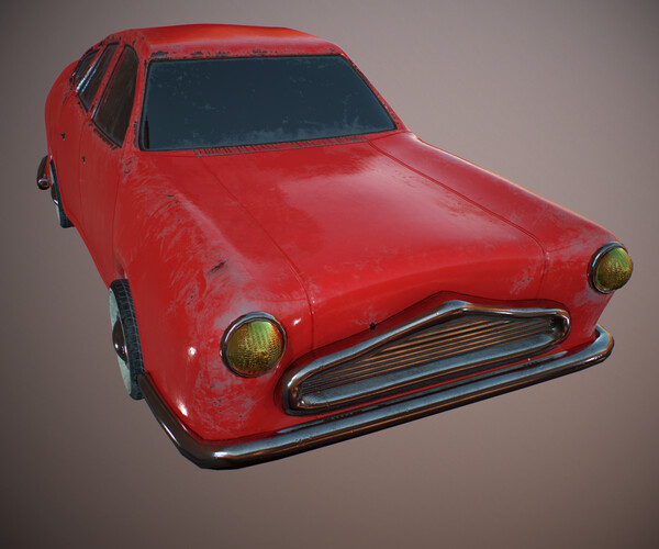 ArtStation - Cartoon Car | Game Assets