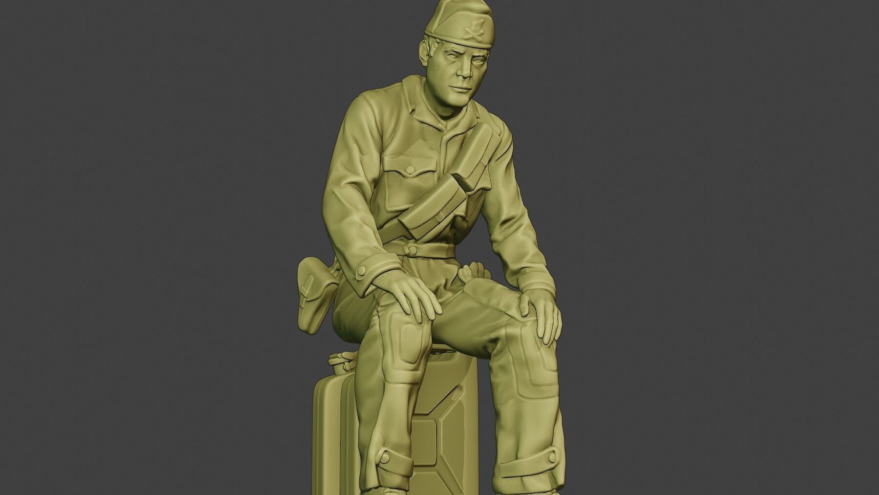 ArtStation - Italian Tank Crew Unit ww2 Sit ITCU1 | Resources