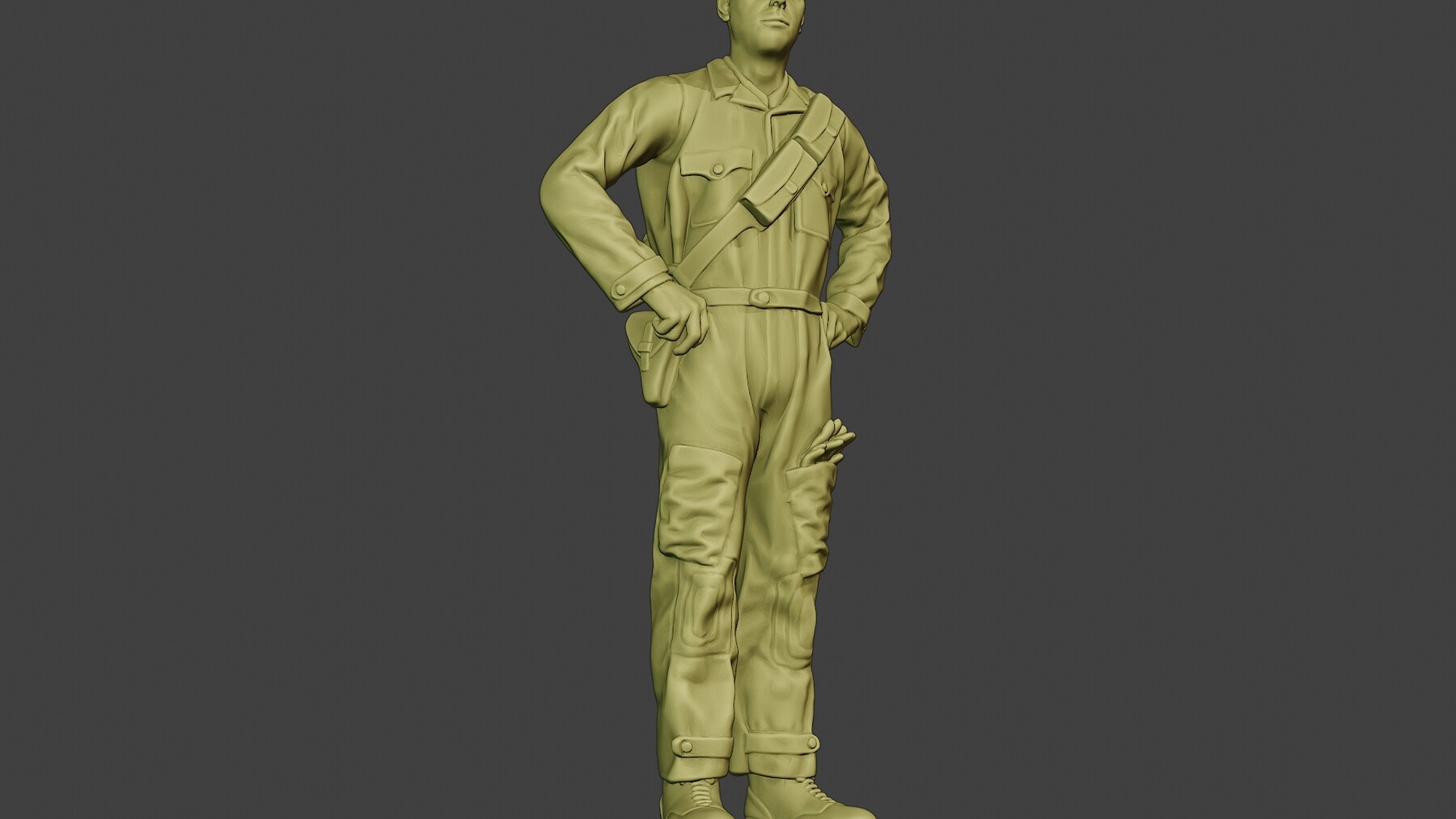 ArtStation - Italian Tank Crew Unit ww2 Stand ITCU1 | Resources