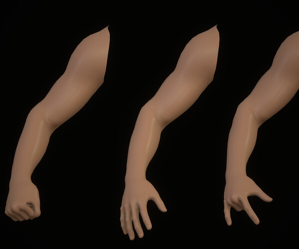 ArtStation - First Person Arms | Game Assets