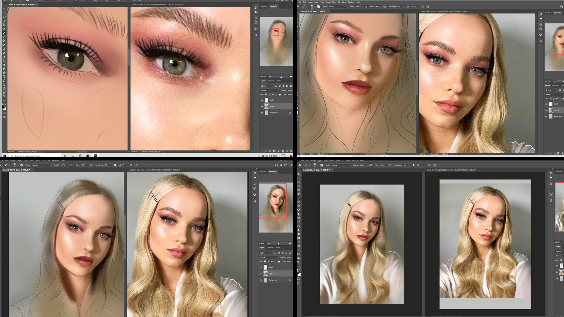 ArtStation - Portrait Painting in Photoshop Video Tutorial | Tutorials