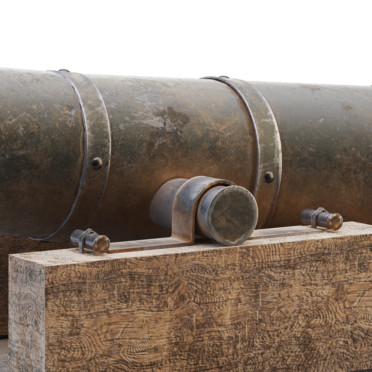 ArtStation - Old military gun | Resources