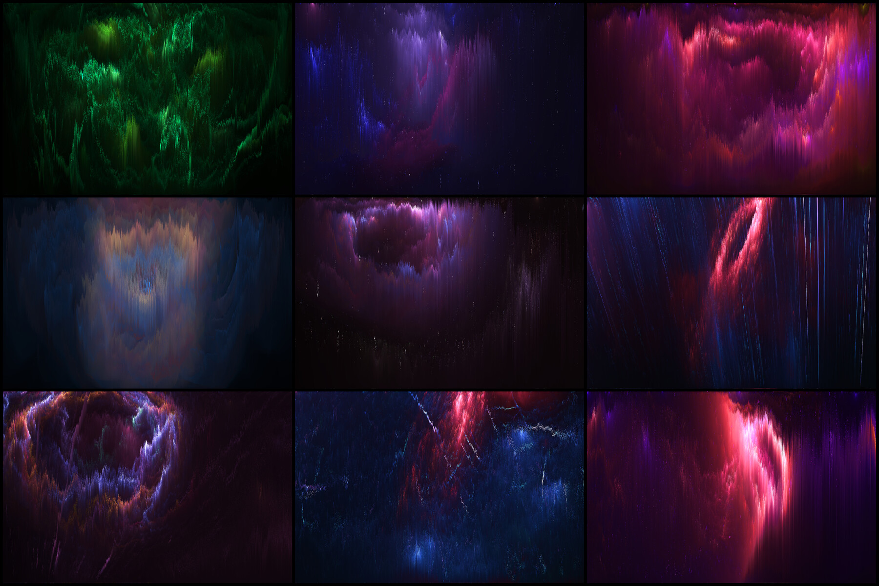 ArtStation - 30 Pixel Sorting Backgrounds - Vol. 6 | Artworks