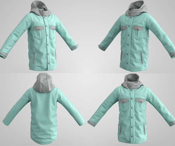 ArtStation - 6 Jacket collection + Video Tutorial | Resources