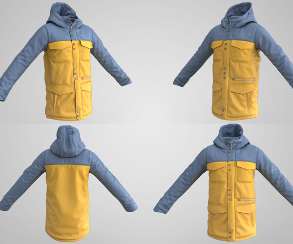 ArtStation - 6 Jacket collection + Video Tutorial | Resources