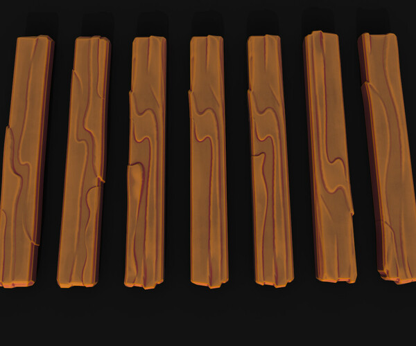 ArtStation - Stylized Wood Planks. | Resources