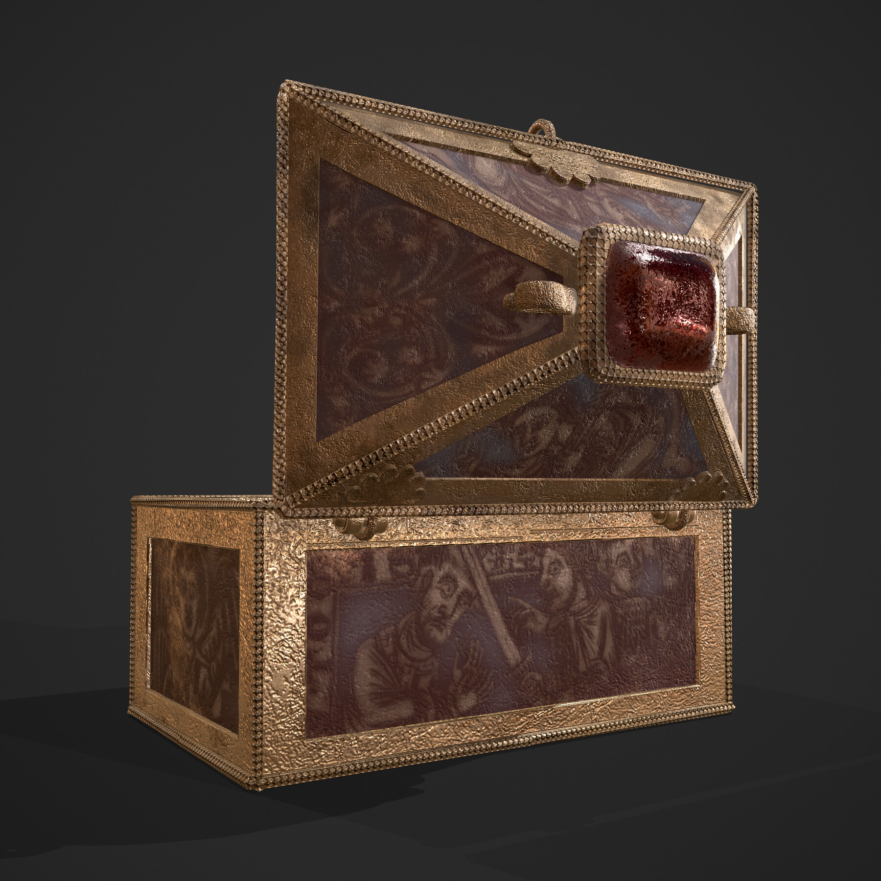 ArtStation - Medieval Charm Box | Game Assets