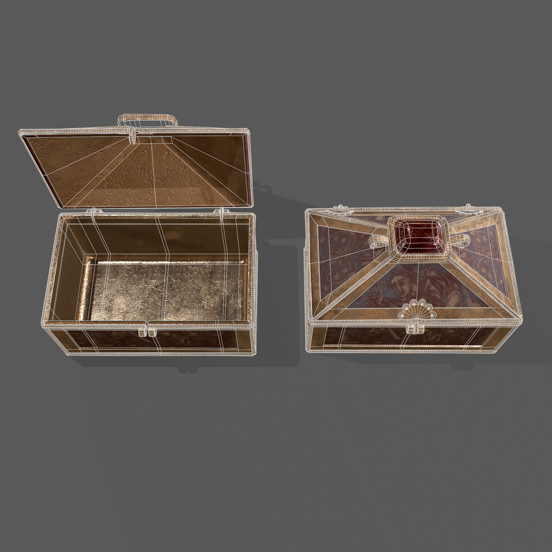 ArtStation - Medieval Charm Box | Game Assets