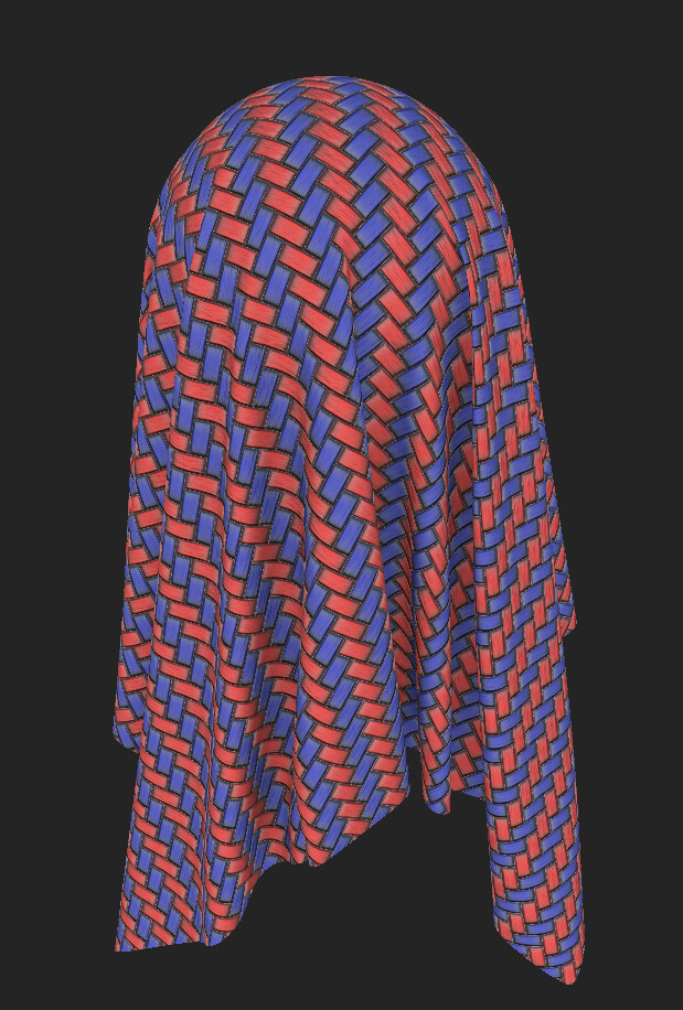 ArtStation - Cross Cloth Material | Resources