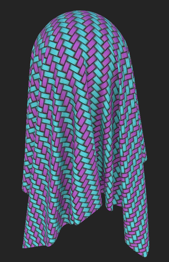 ArtStation - Cross Cloth Material | Resources