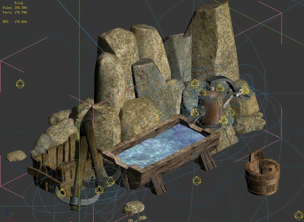 ArtStation - Plumbing Drain Water - Well 06 | Game Assets