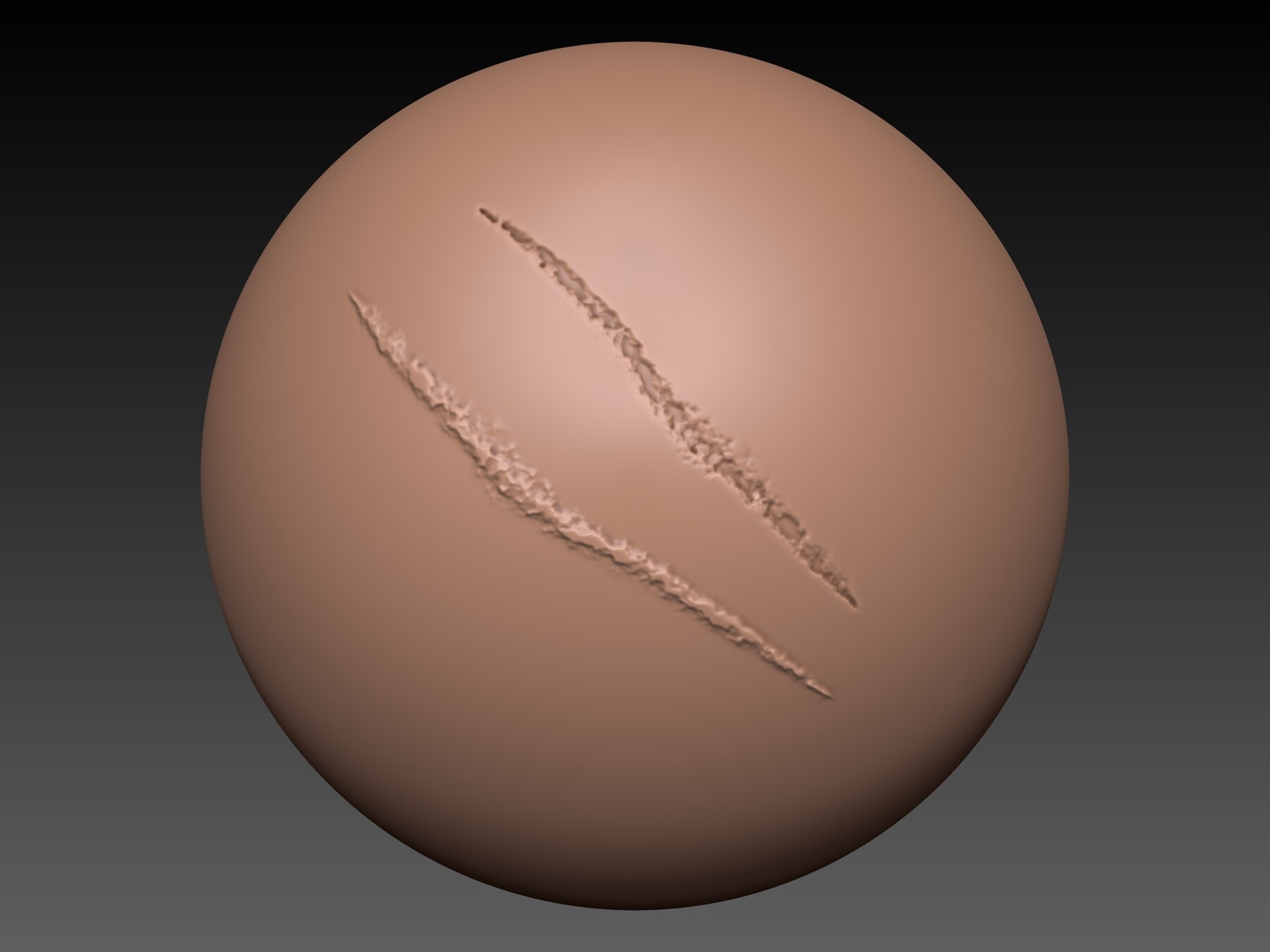 ArtStation - Thin Scar 3D Multi Alpha Brush by OfLocksley | Brushes