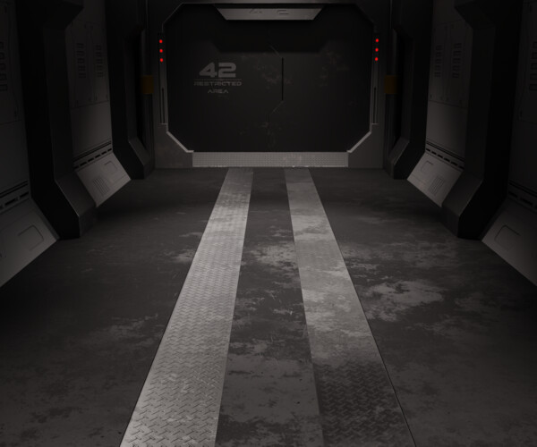 ArtStation - Sci-Fi Trim Sheet - Compatible DECALMachine 2.x | Game Assets