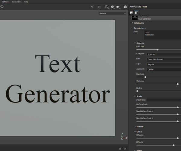 ArtStation - Text Generator | Tutorials