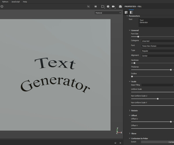 ArtStation - Text Generator | Tutorials