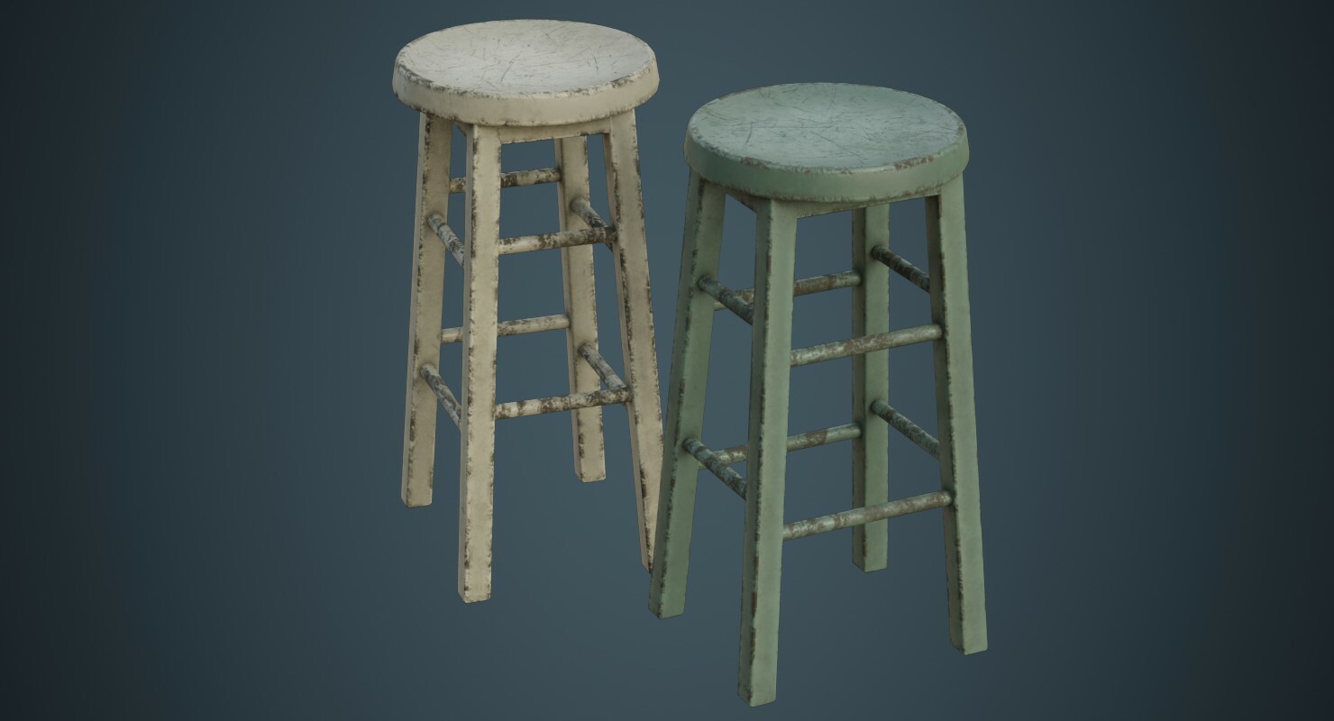 ArtStation - Stool 2D | Game Assets
