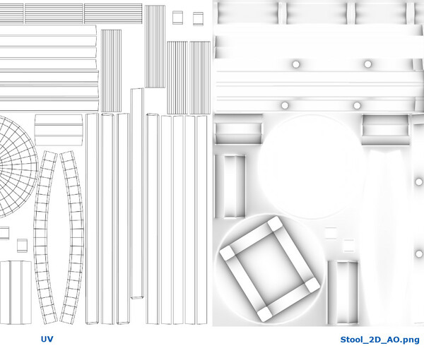 ArtStation - Stool 2D | Game Assets