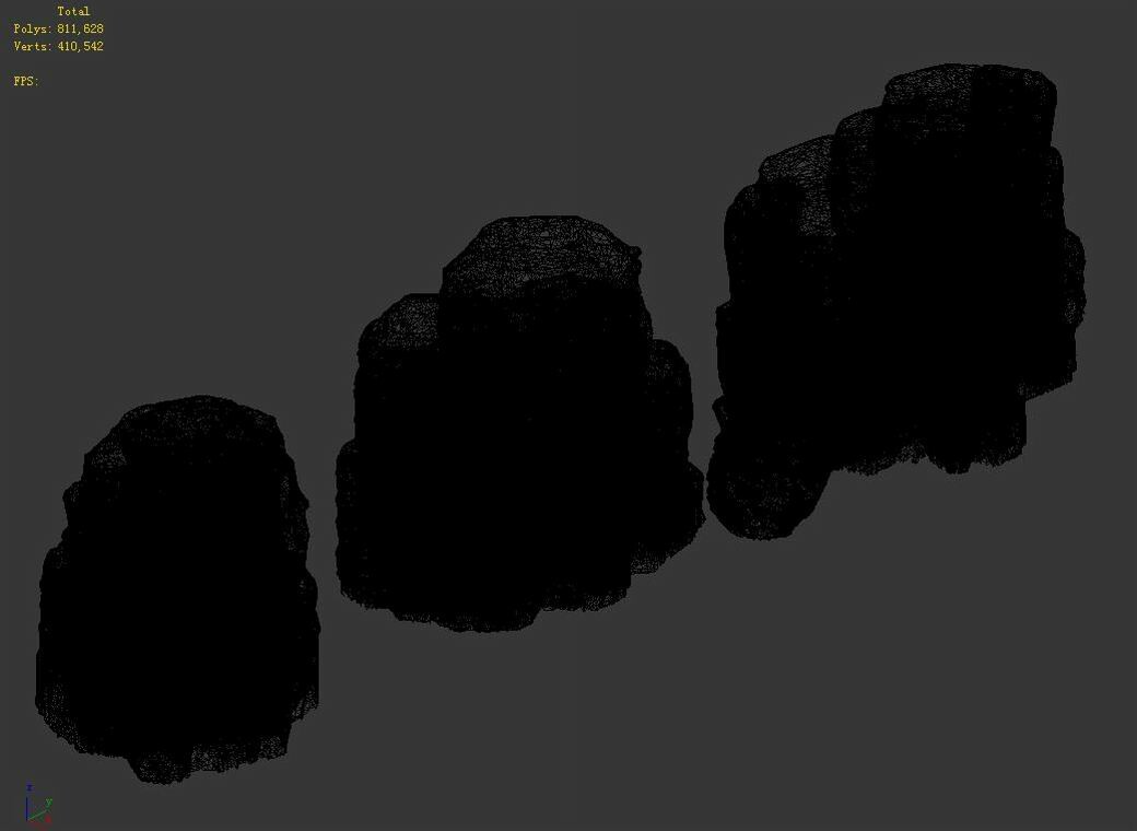 ArtStation - Tongtianhe - Quartet stone 03 | Game Assets