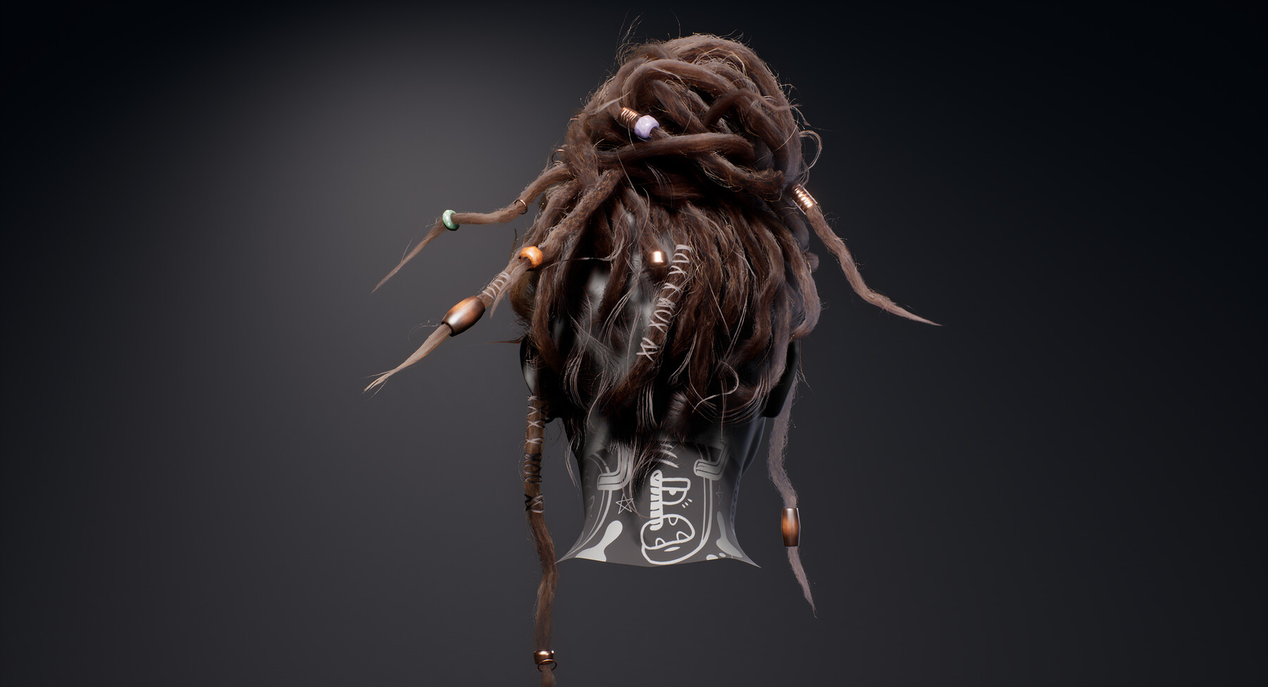 ArtStation - Dreadlocks Hairstyle | Game Assets