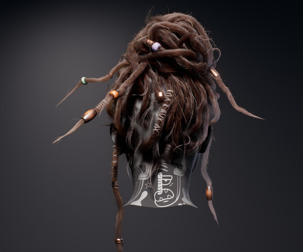 ArtStation - Dreadlocks Hairstyle | Game Assets