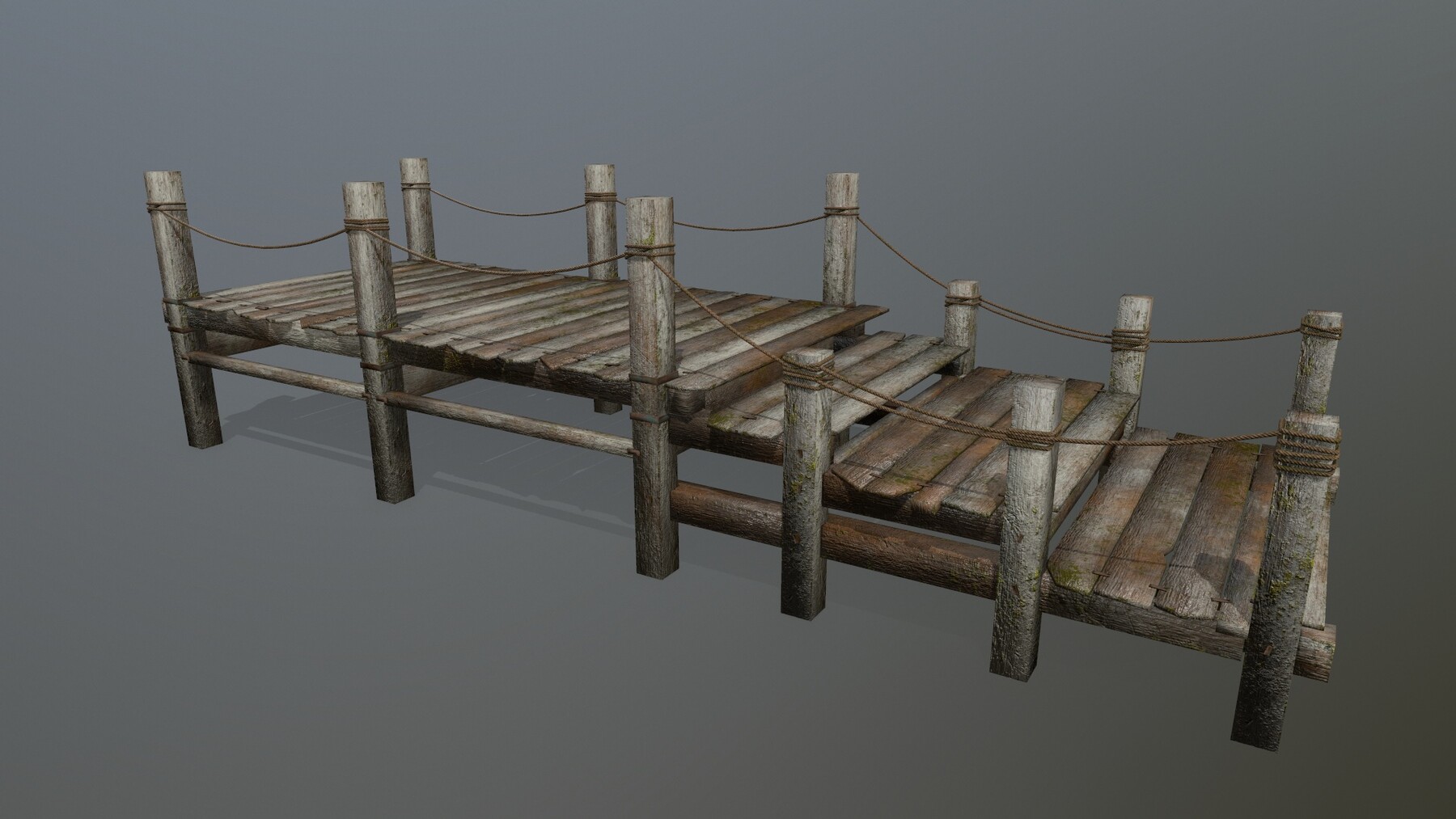 ArtStation - Wooden Pier Set | Game Assets