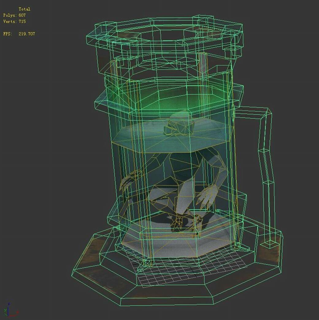 ArtStation - Church Hospital - Specimen Container 02 | Game Assets