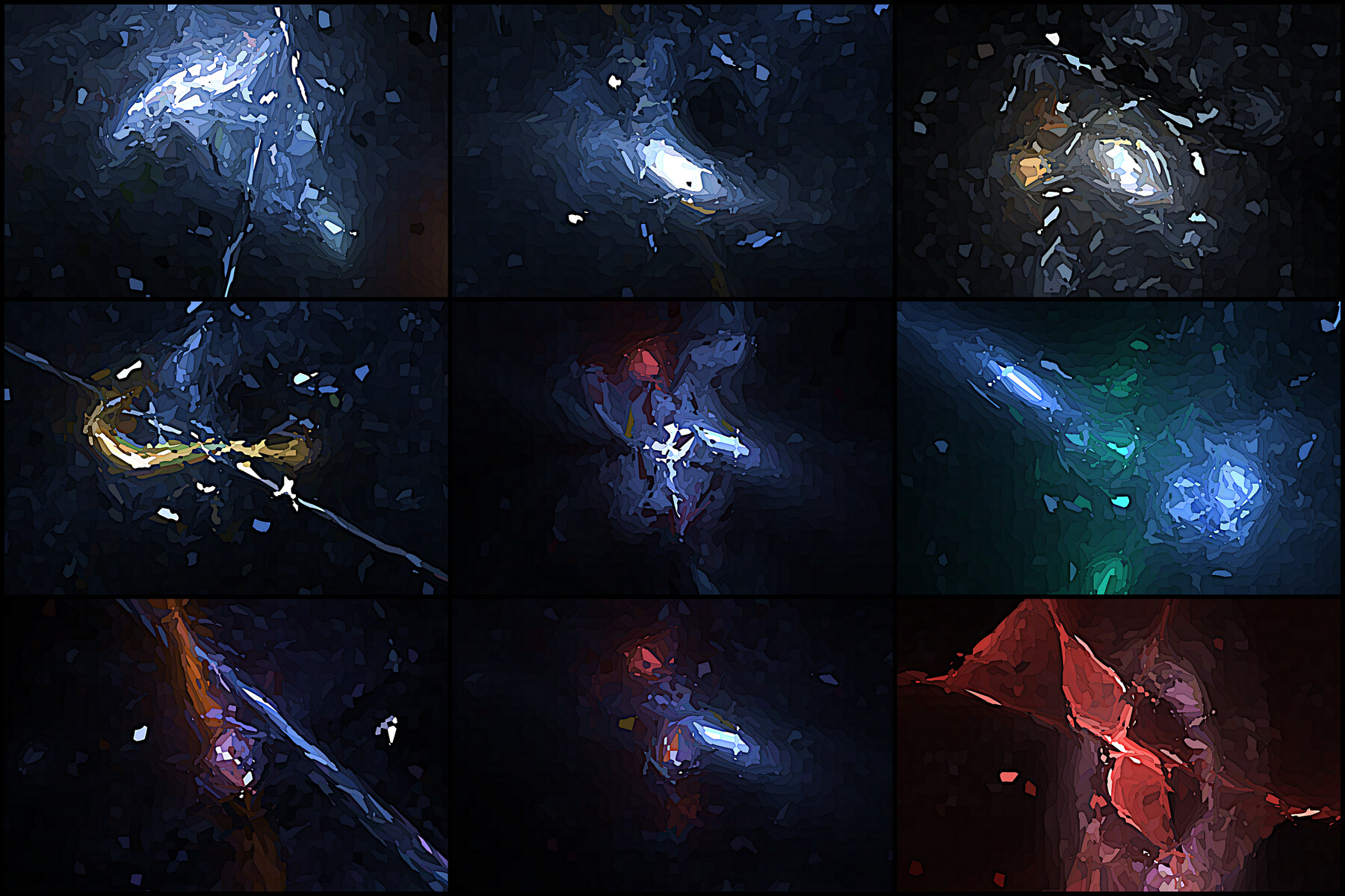 ArtStation - 30 Postmodernism Space Backgrounds - Vol. 3 | Artworks