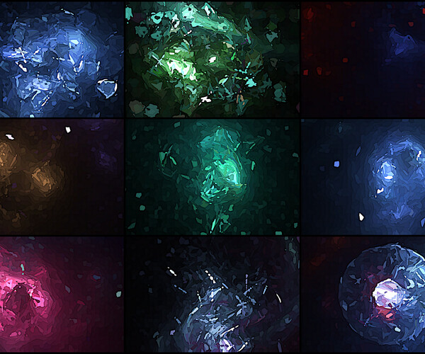 ArtStation - 30 Postmodernism Space Backgrounds - Vol. 4 | Artworks